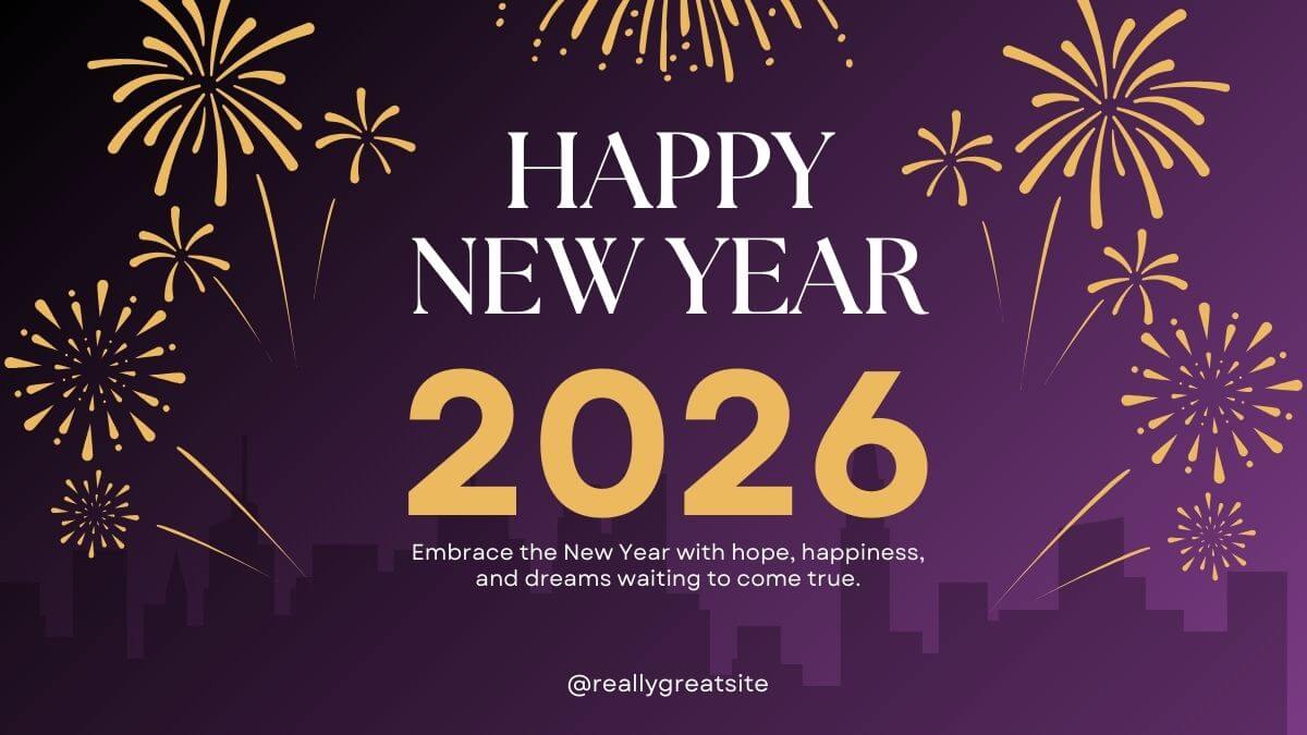 60 Contoh Ucapan Selamat Tahun Baru 2026 Penuh Semangat, Islami hingga ...